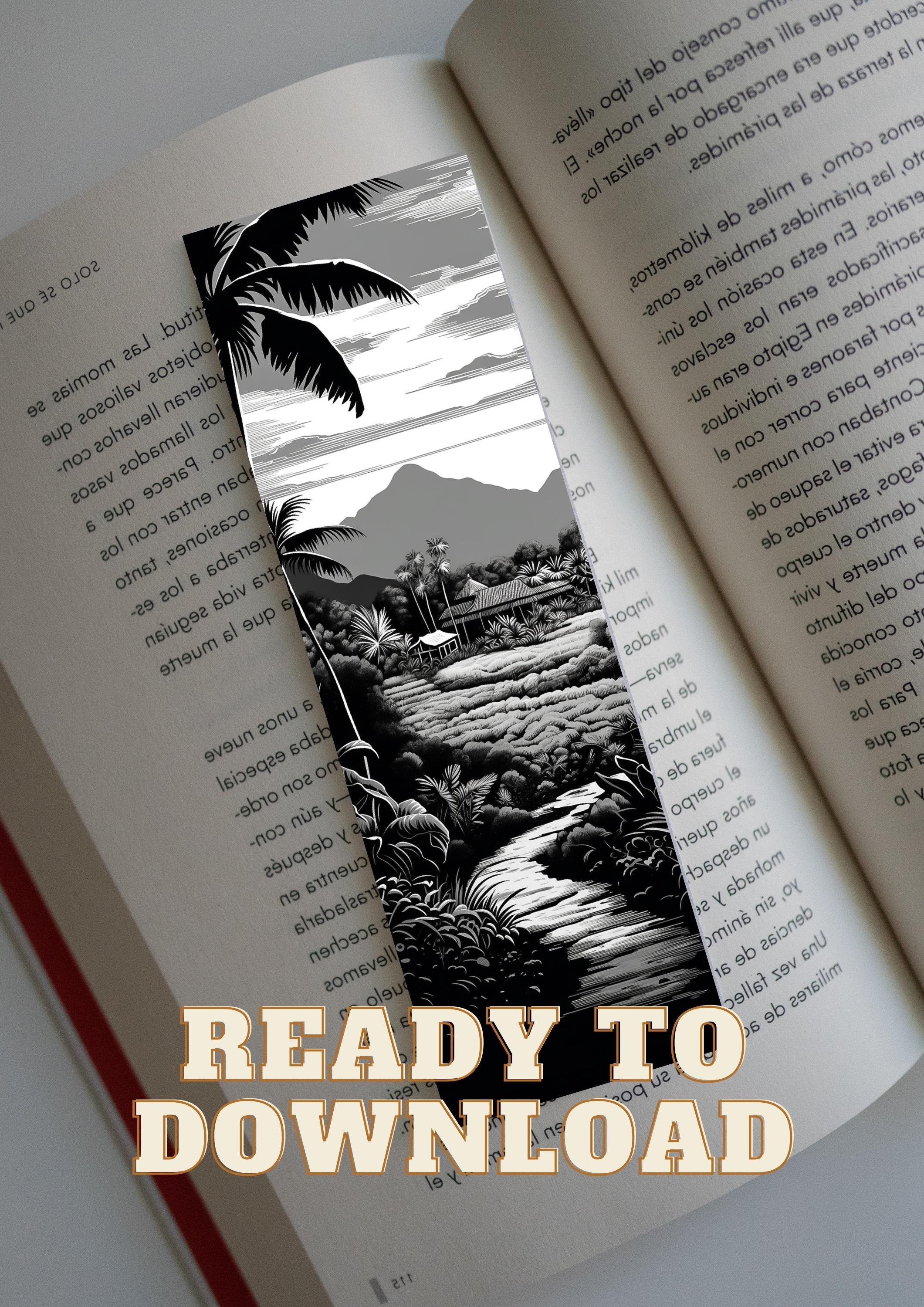 15 Bali Bookmarks Marque Page, Instant Download, Bookmark Bundle, Cute ...