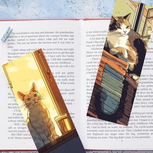 15 Cat Bookmarks Marque Page, Instant Download, Bookmark Bundle, Cute ...