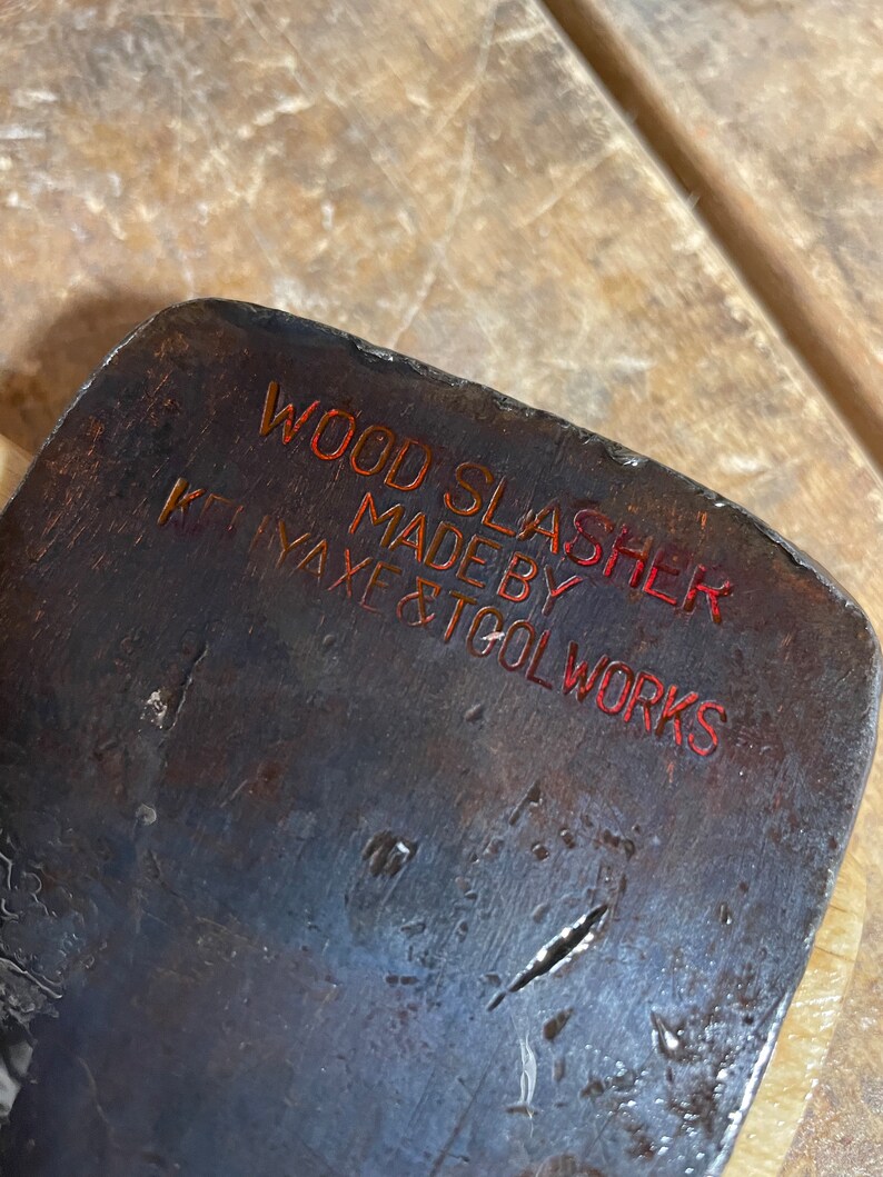 Kelly Wood Slasher Axe - Etsy