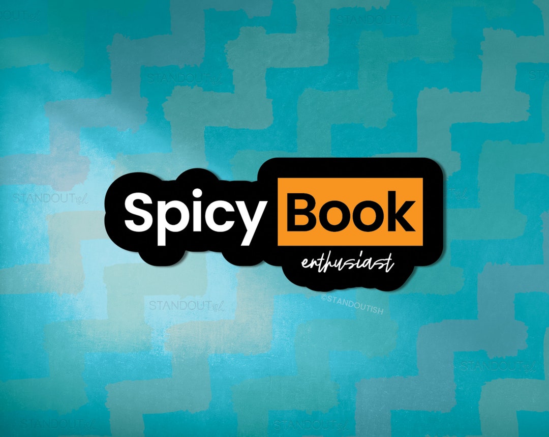 Spicy Book Enthusiast Smut Sticker | Gift for Romance Novel Lovers E ...