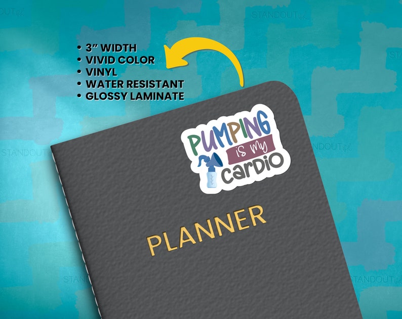 Pumping is My Cardio Breastfeeding Sticker Gifts for Nursing - Etsy