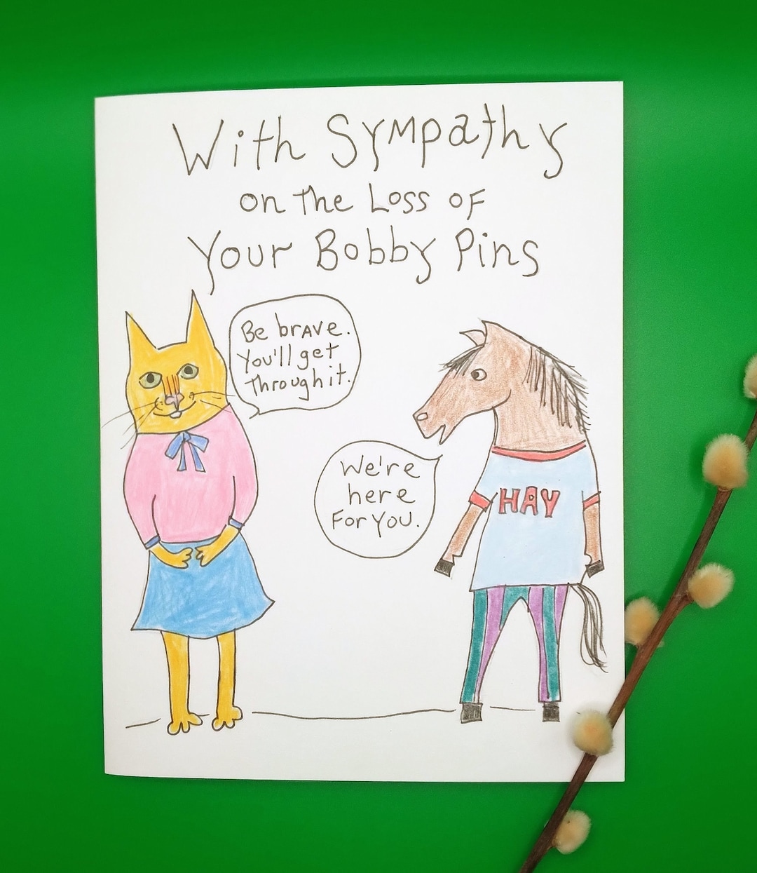 Funny Card, Sympathy Card, Blank Card, Humorous Card - Etsy