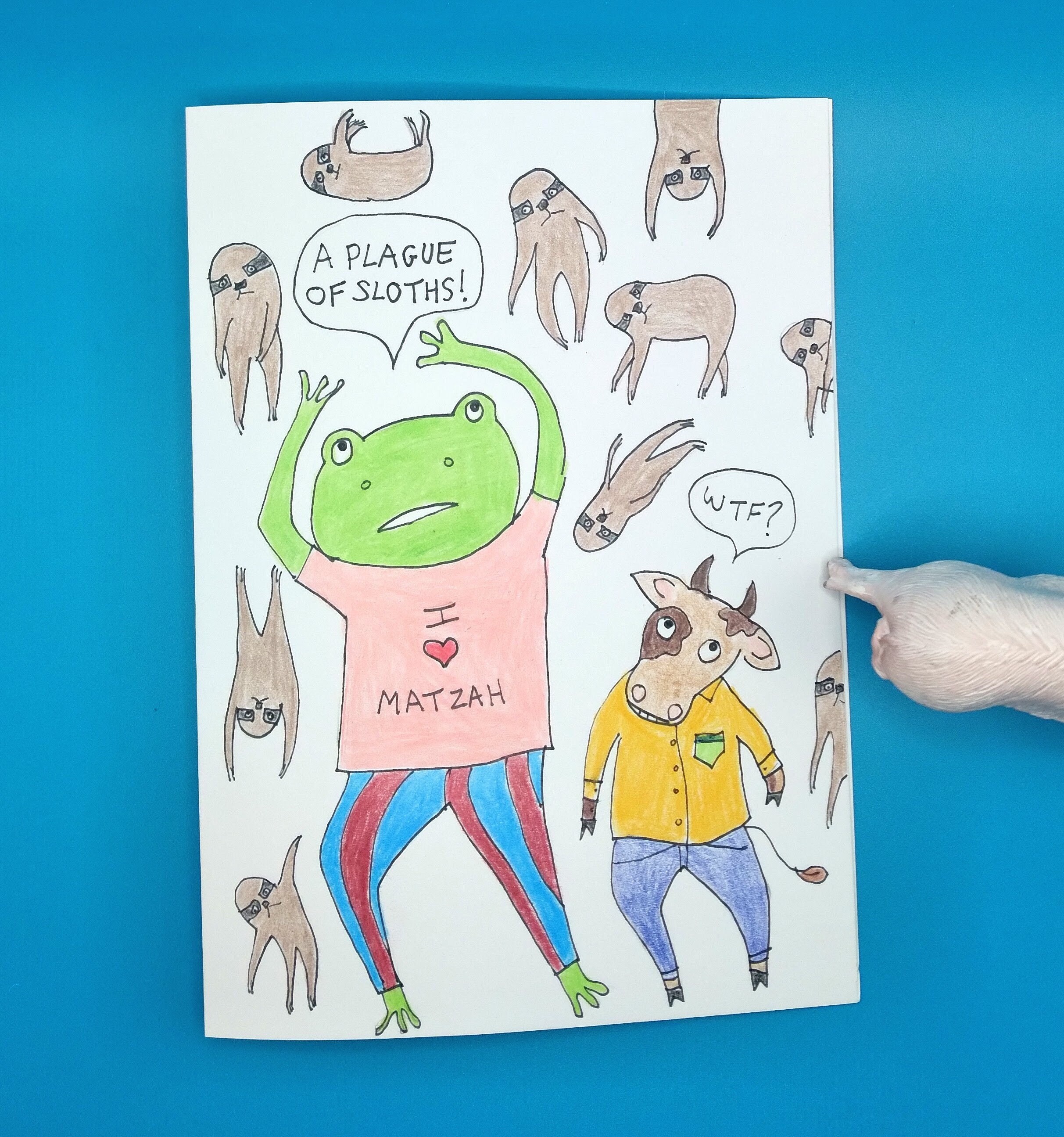 Passover Card, Happy Passover Card, Funny Passover Card, Funny Animal ...