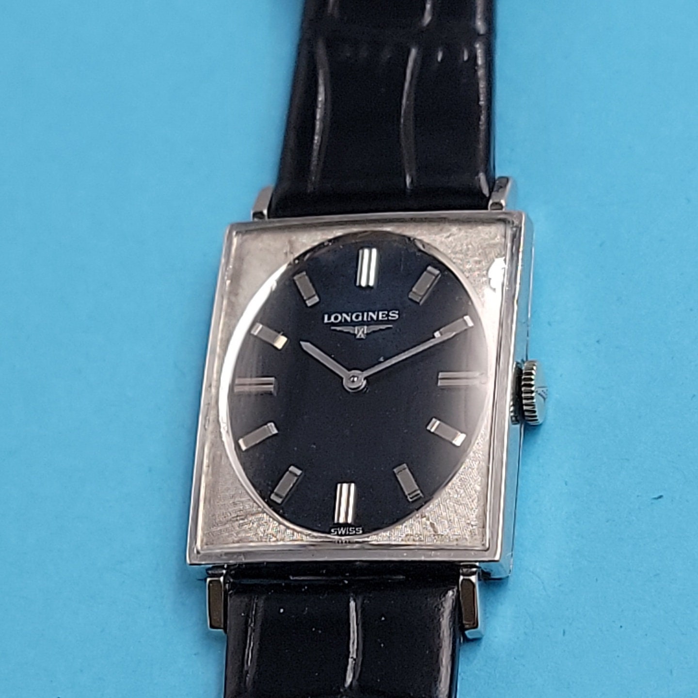 Rare 1969 Vintage Longines Mens 528 Caliber 17 Jewel New Crystal&band ...