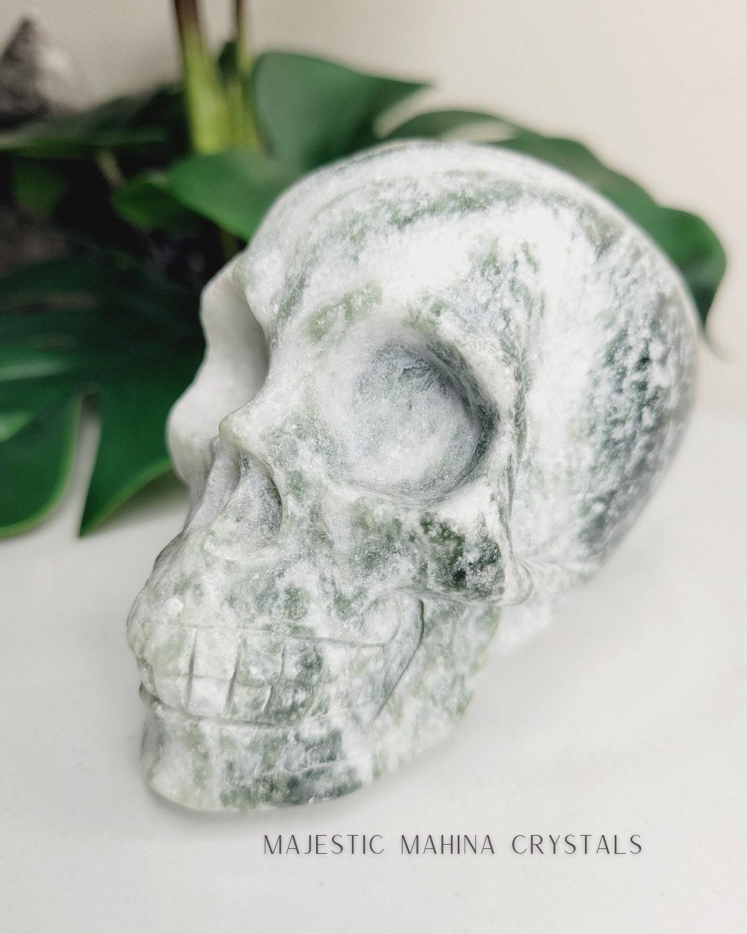 Green Jade Skull/ White Jade Skull/ High Quality Skulls/ Skull/ Ying ...