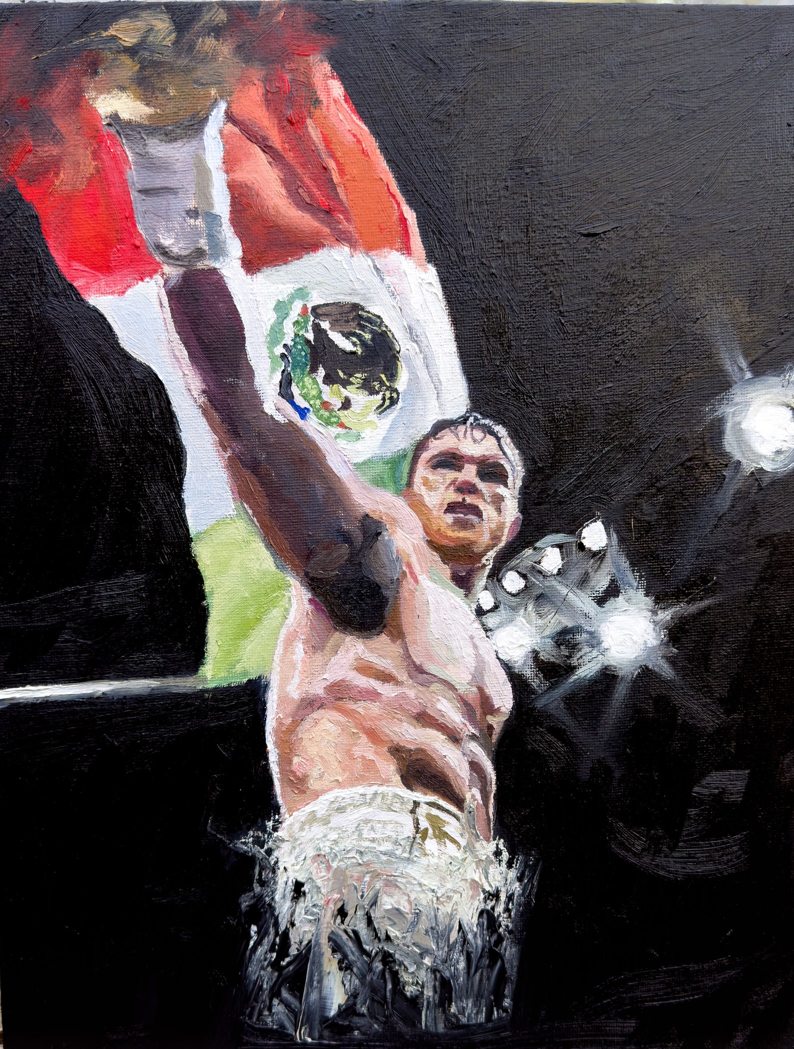 Canelo Oil Painting. 9x12 Inch on Panel - Etsy