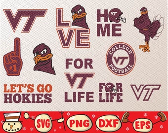 Virginia Tech Download Svg - Etsy