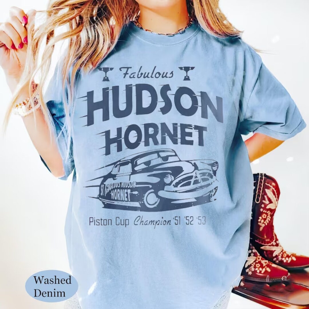 Doc Hudson Comfort Colors Shirt, Doc Hudson Hornet Shirt, Cars Movie ...