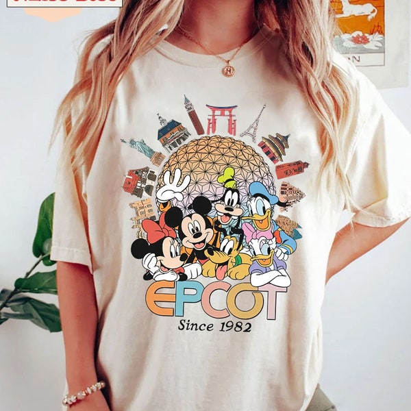 Epcot shirt - Etsy