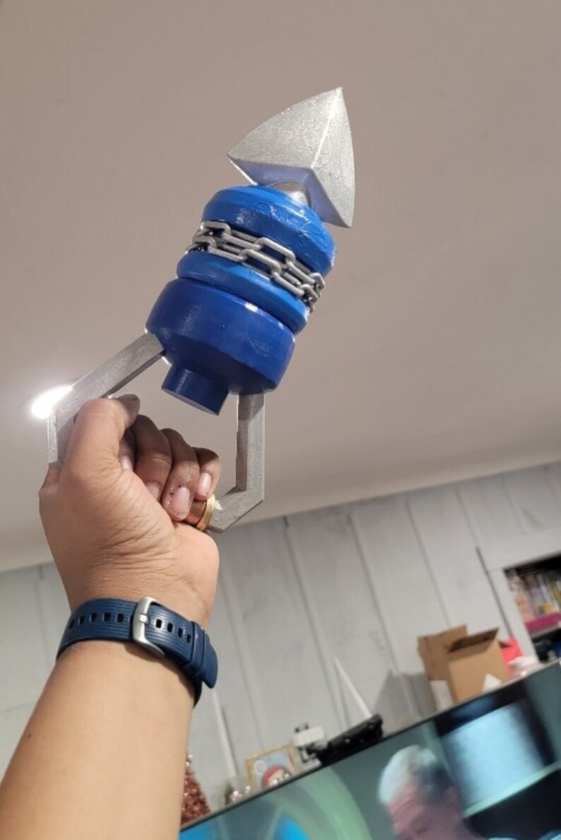 Legend of Zelda Hookshot - 3D Printed / Painted - Etsy