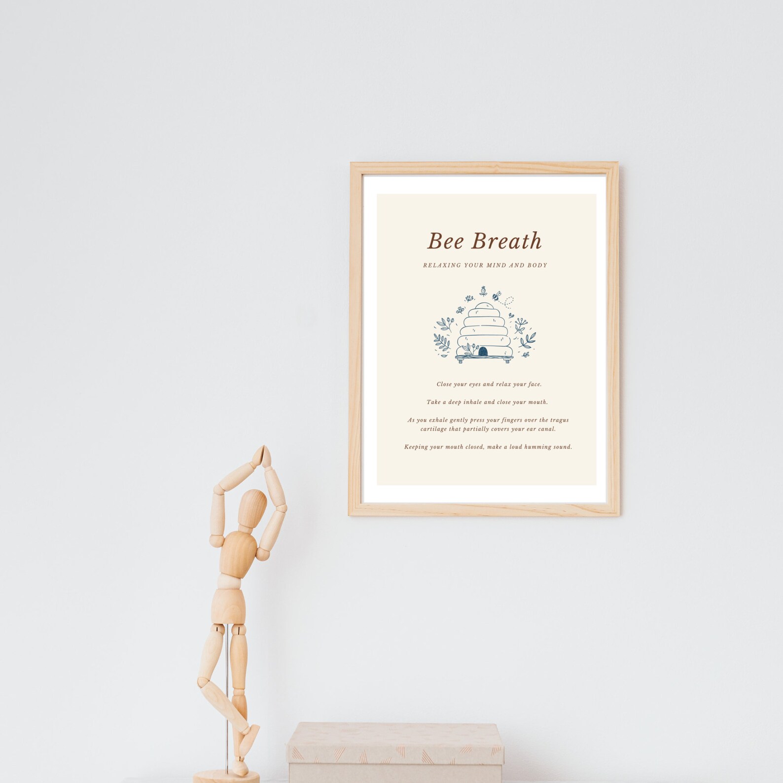 Mindful Breathing Exercise - Bee Breath - Etsy