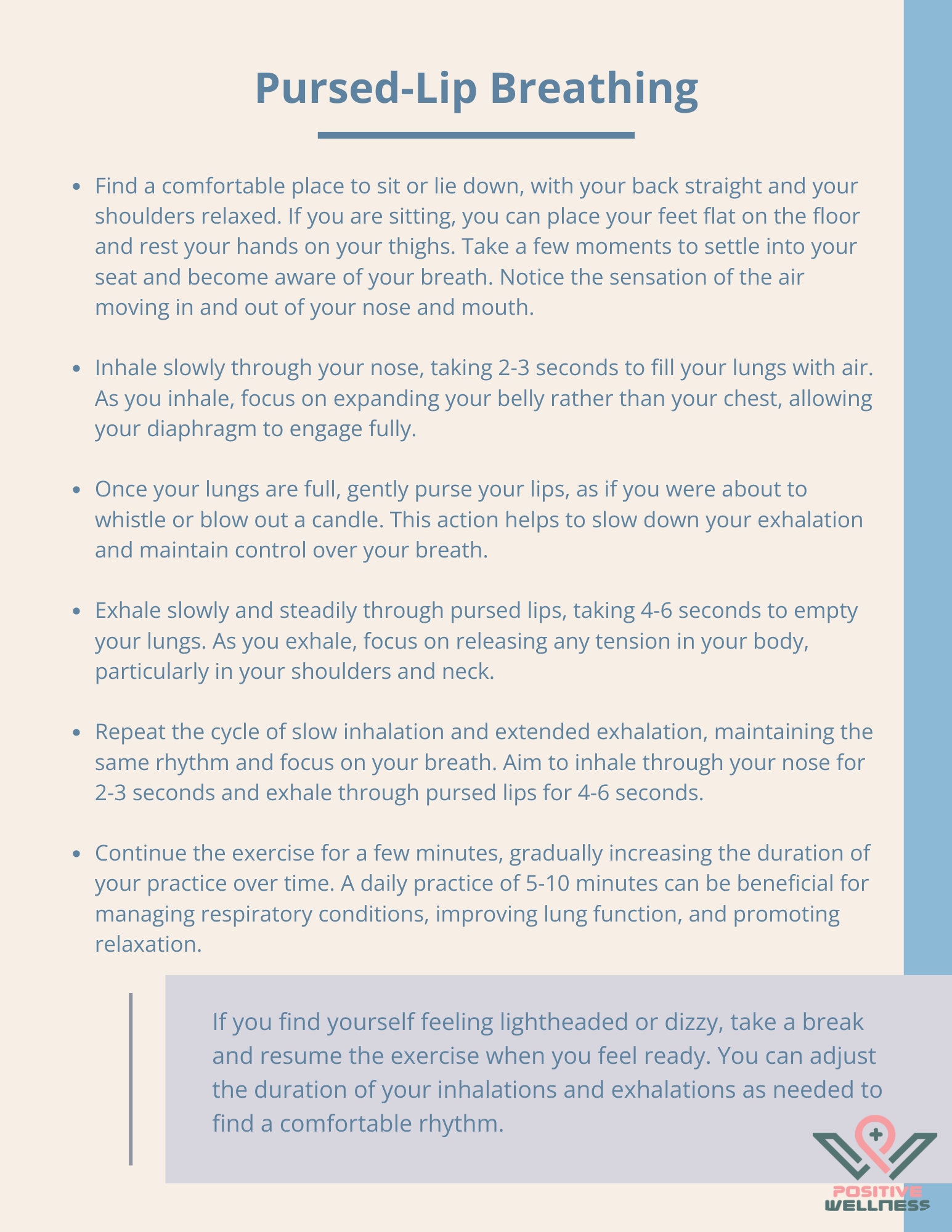 Calming Pursed-lip Breathing: Instant Digital Download Relieve Stress ...