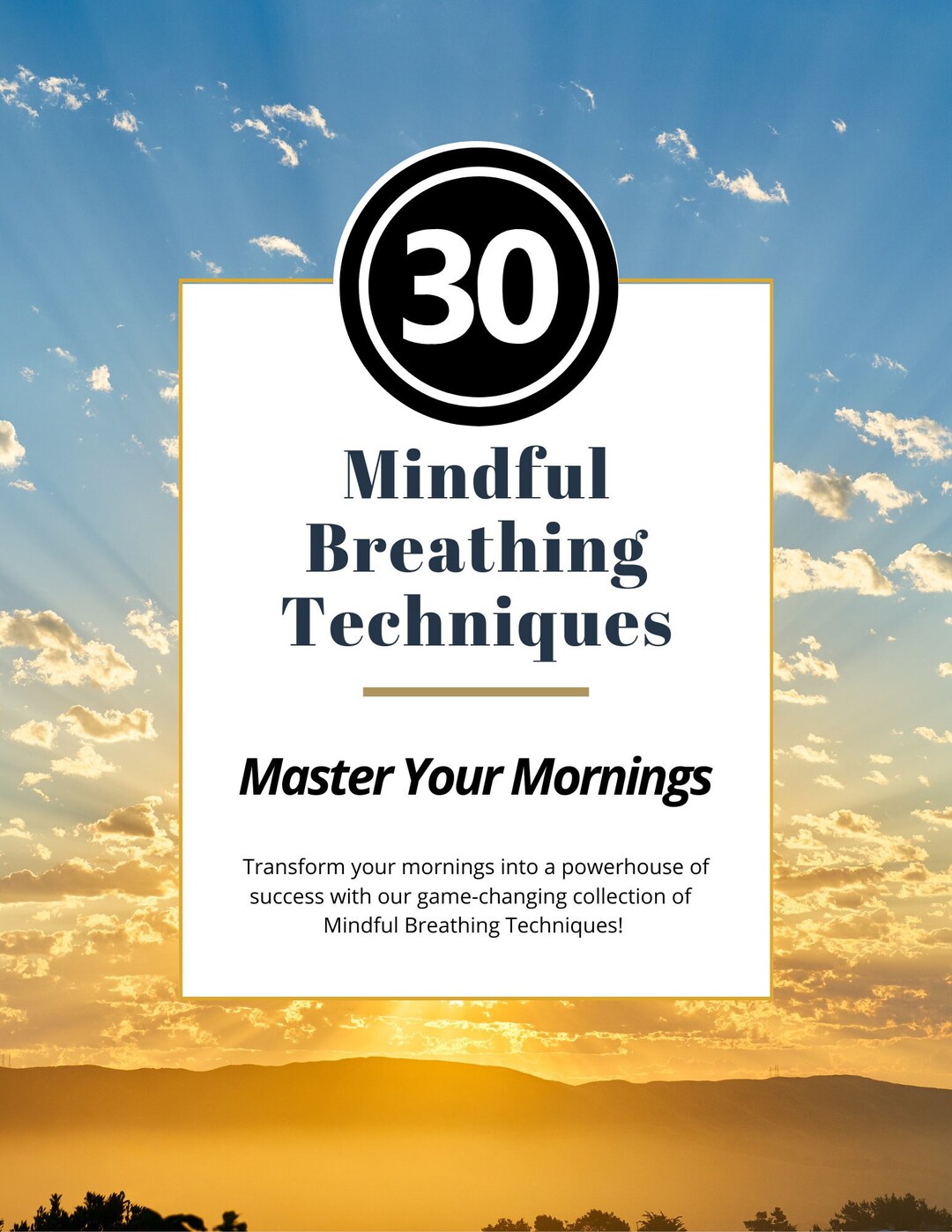 30 Mindful Morning Breathing Exercises | Guided Breathing Exercises ...
