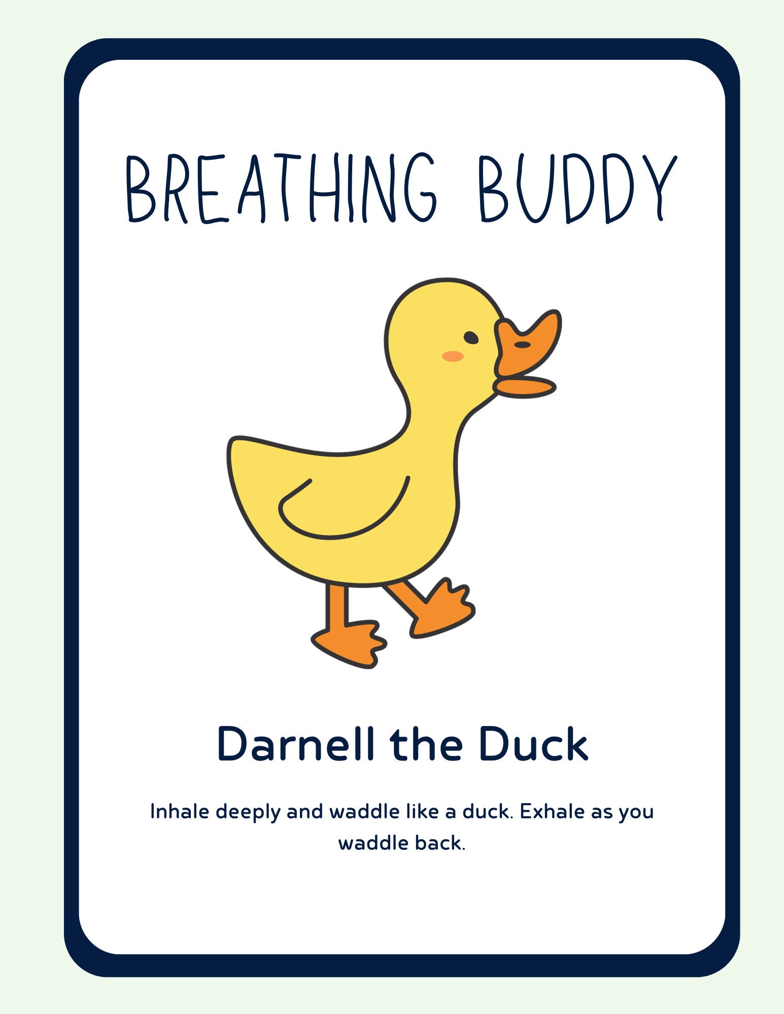 Mindful Breathing Classroom Cards: Breathing Buddies, Mindful Breathing ...