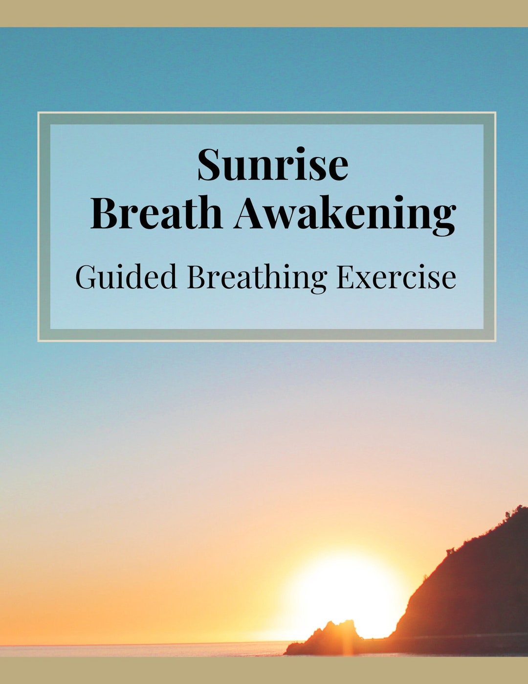 Powerful Breathing Exercise: Sunrise Breath Awakening| Guided Breathing ...