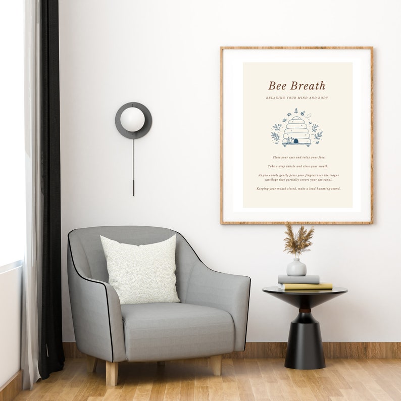 Mindful Breathing Exercise - Bee Breath - Etsy