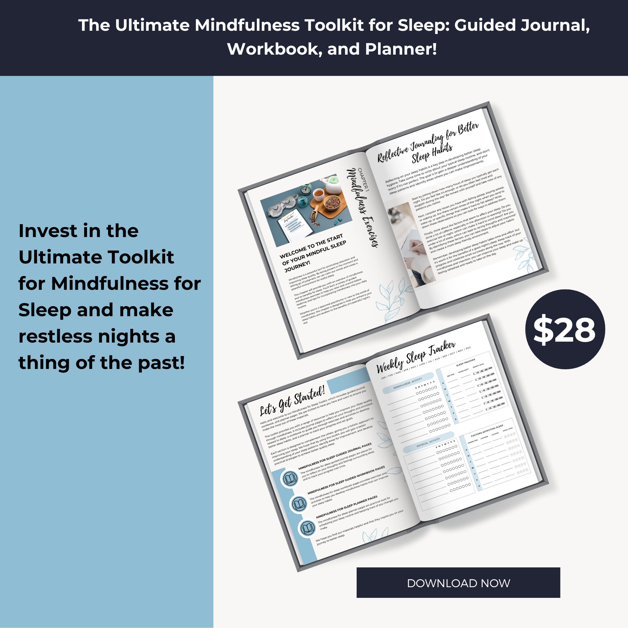 The Ultimate Mindfulness Sleep Toolkit | Insomnia Relief| Sleep Self ...