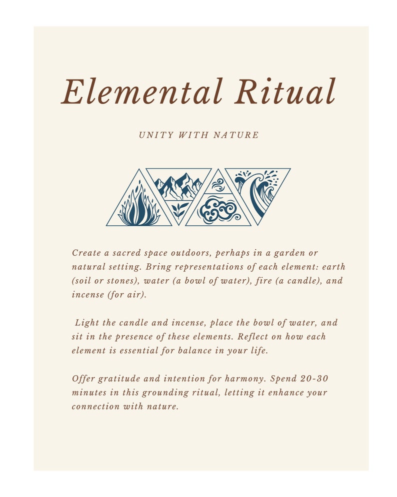 Elemental Balance Grounding Kit - Mindfully Connect With the Elements ...