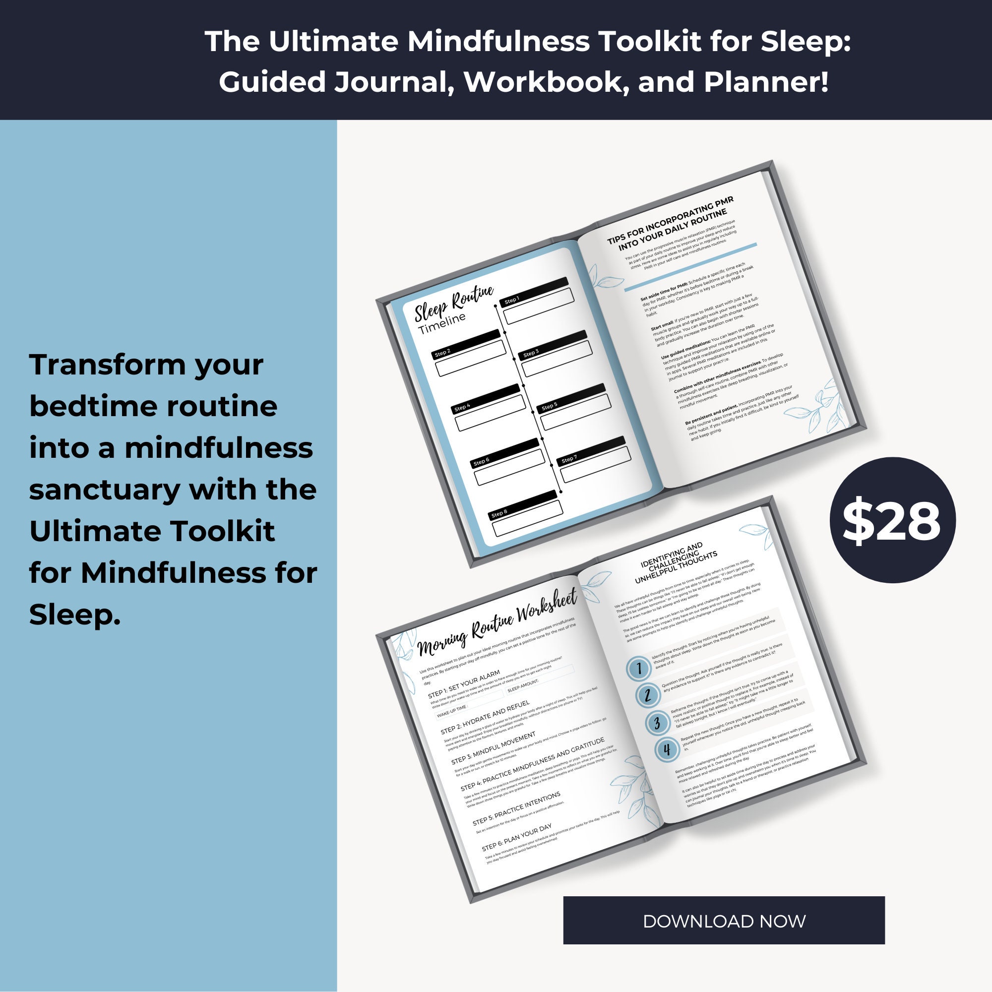 The Ultimate Mindfulness Sleep Toolkit | Insomnia Relief| Sleep Self ...