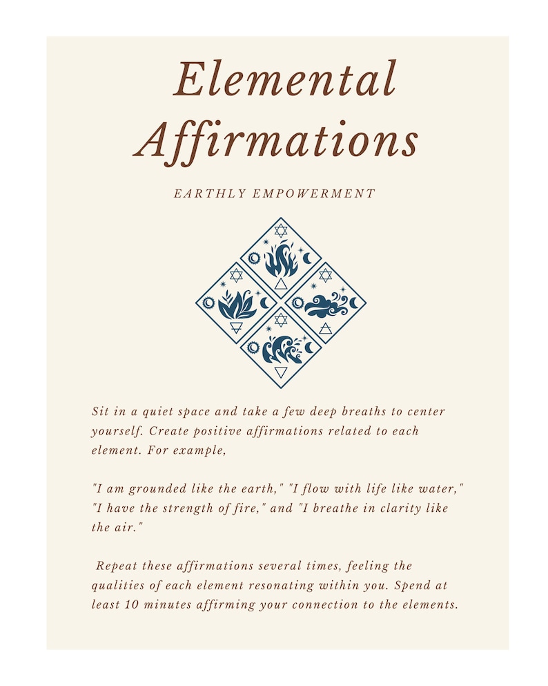 Elemental Balance Grounding Kit - Mindfully Connect With the Elements ...