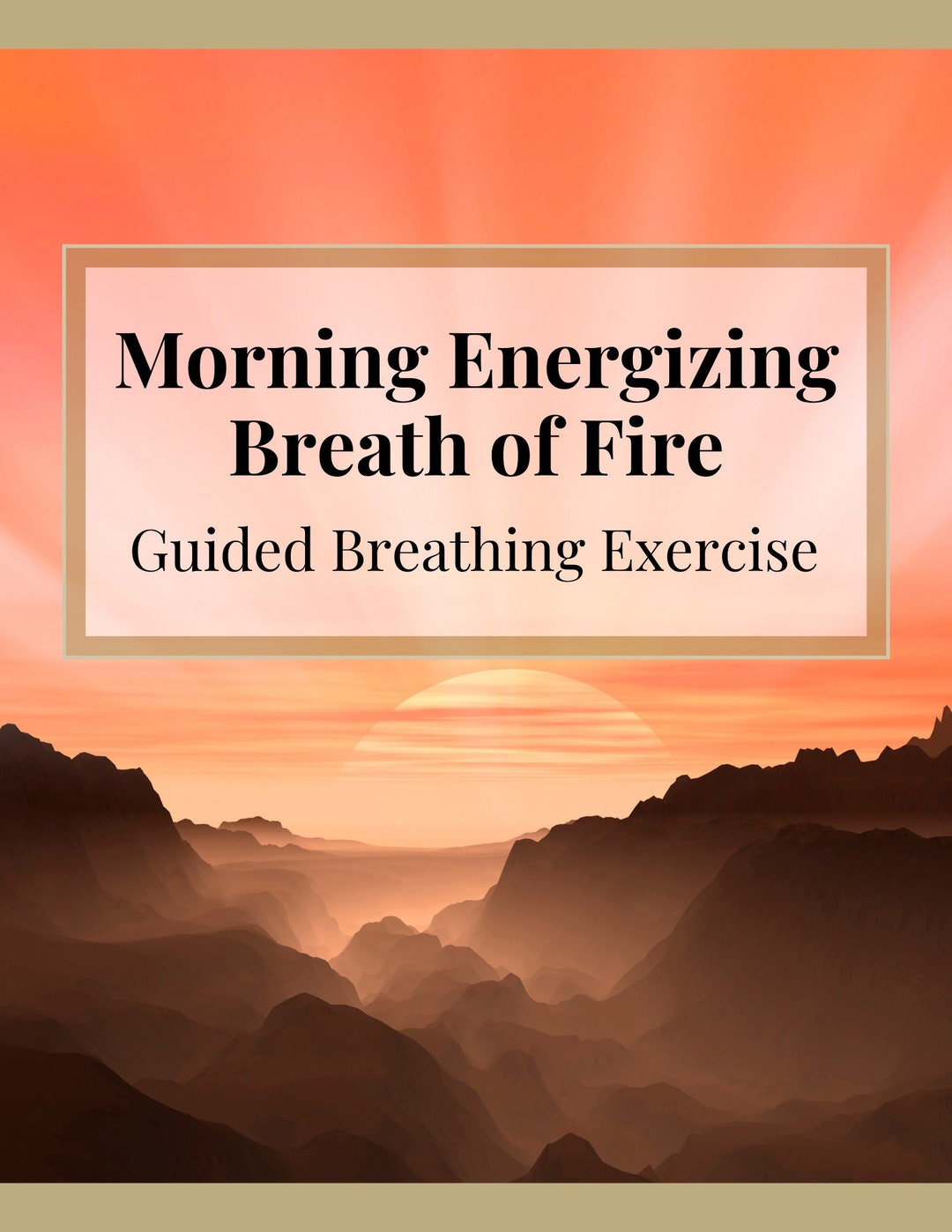 Powerful Breathing Exercise: Morning Energizing Breath of Fire | Guided ...