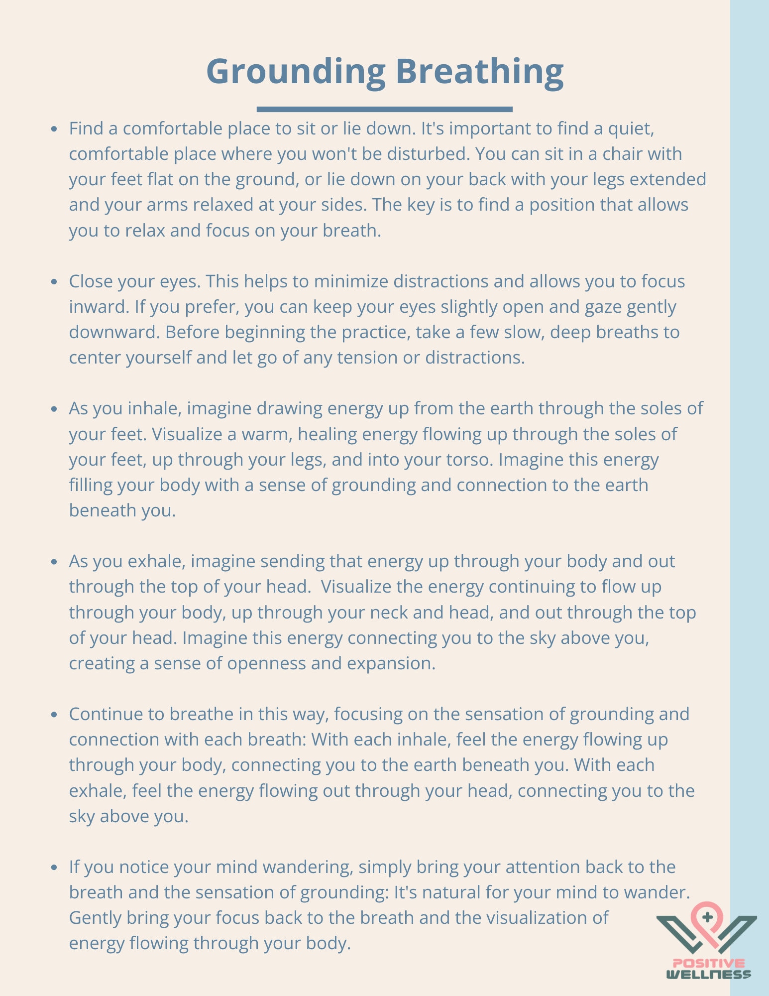 Calming Grounding Breathing: Instant Digital Download - Connect With the Earth and Reduce Stress ...