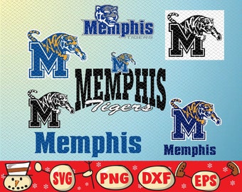 Memphis Tigers Logo - Etsy