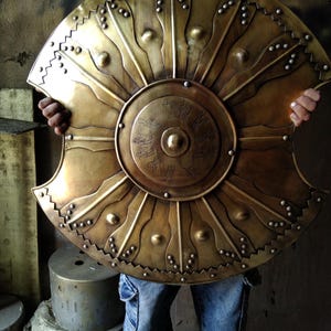 Medieval Troy Achilles Handmade Iron/steel Shield - 24" Antique - Etsy