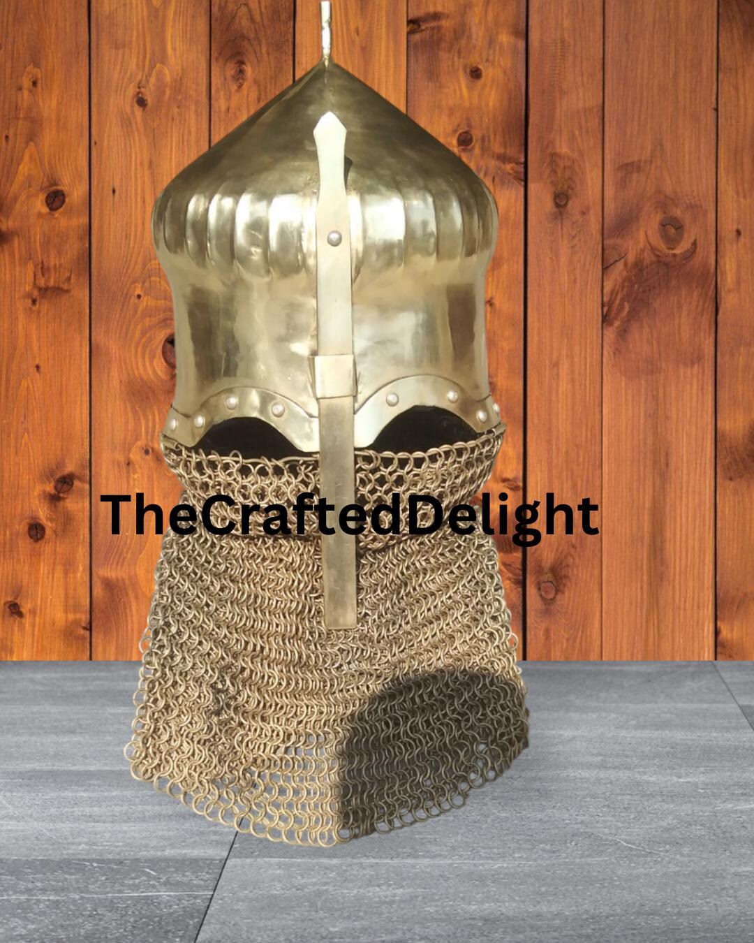 Turban Unique Iron Polished 18 Gauge Helmet Best Body Armour Parts and ...