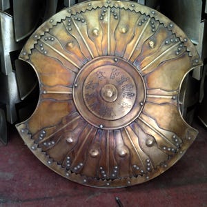 Medieval Troy Achilles Handmade Iron/steel Shield - 24" Antique - Etsy