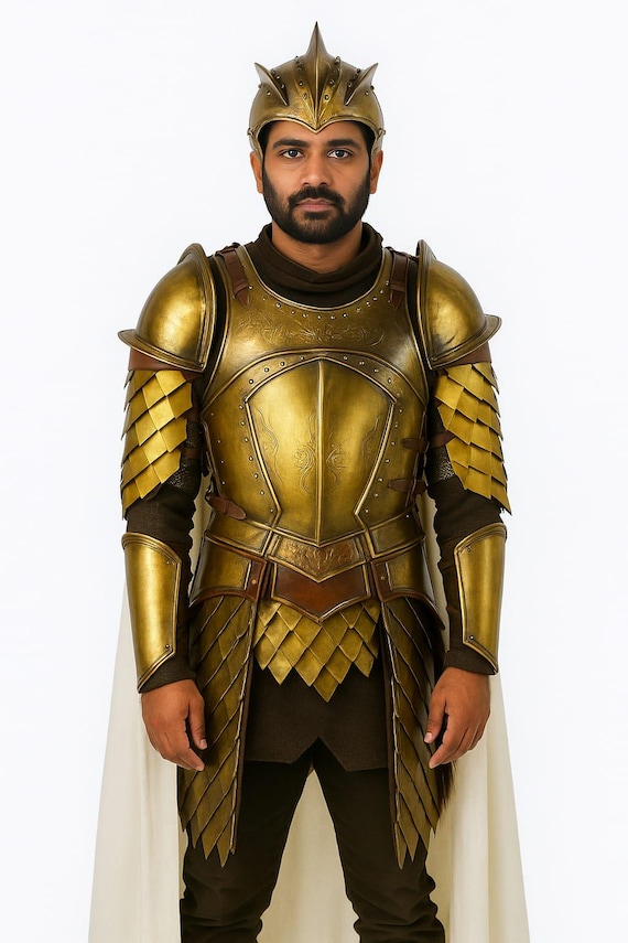 Handmade Medieval Knight Half Armor Suit: Kingsguard … - Gem