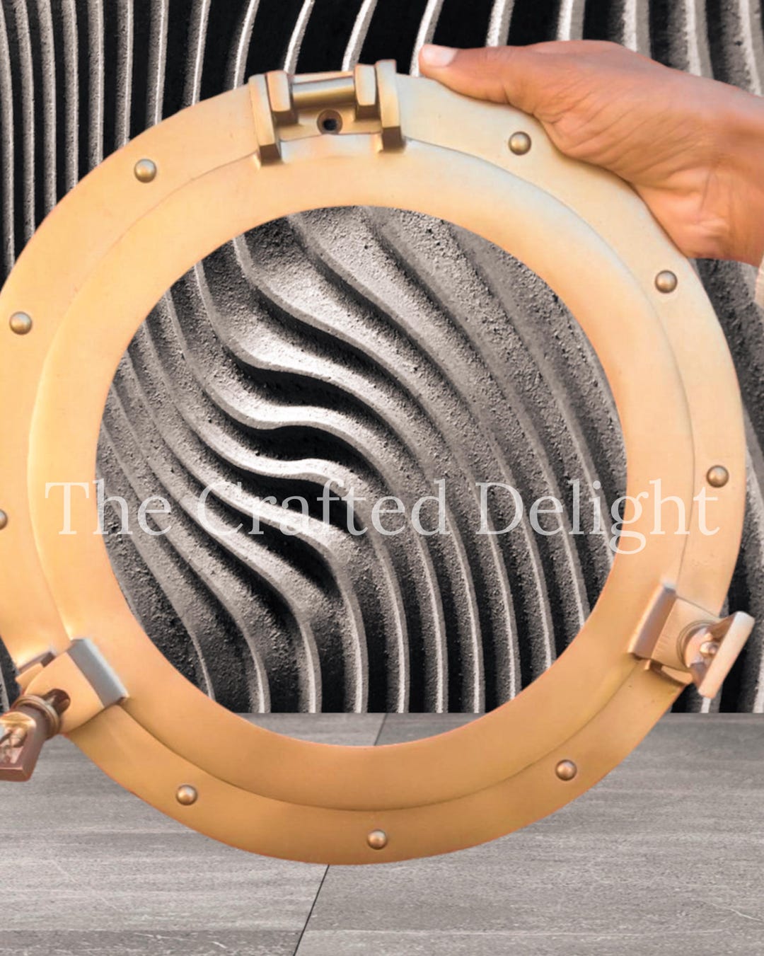 Antique Brown Premium Aluminum Ship's Porthole Window | Pirate Home ...