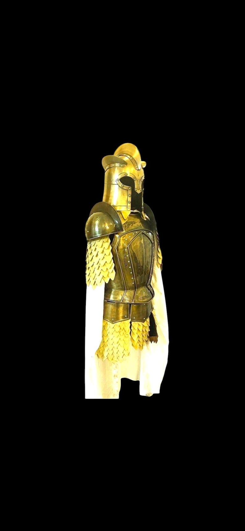 Handmade Medieval Knight Half Armor Suit: Kingsguard LARP Warrior - Etsy