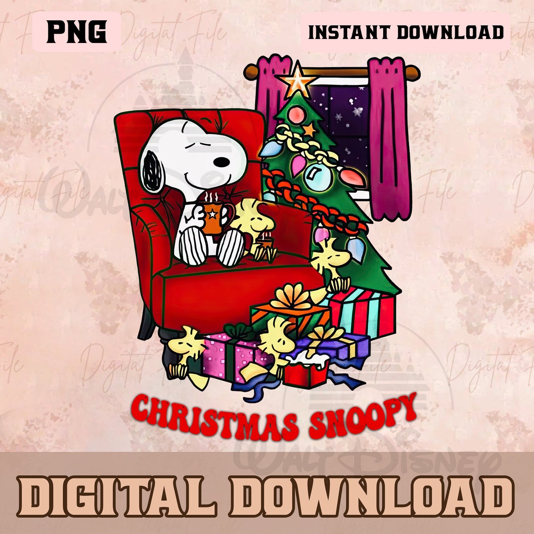 Charlie and the Snopy Christmas Png Cute Snopy Christmas Png - Etsy