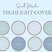 12 Baby Blue Instagram Highlights / Canva Highlight Templates ...