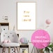Digital Download, You Are Loved, Neutral Colors, Nursery Printable ...