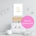 Digital Download, You Are Loved, Neutral Colors, Nursery Printable ...