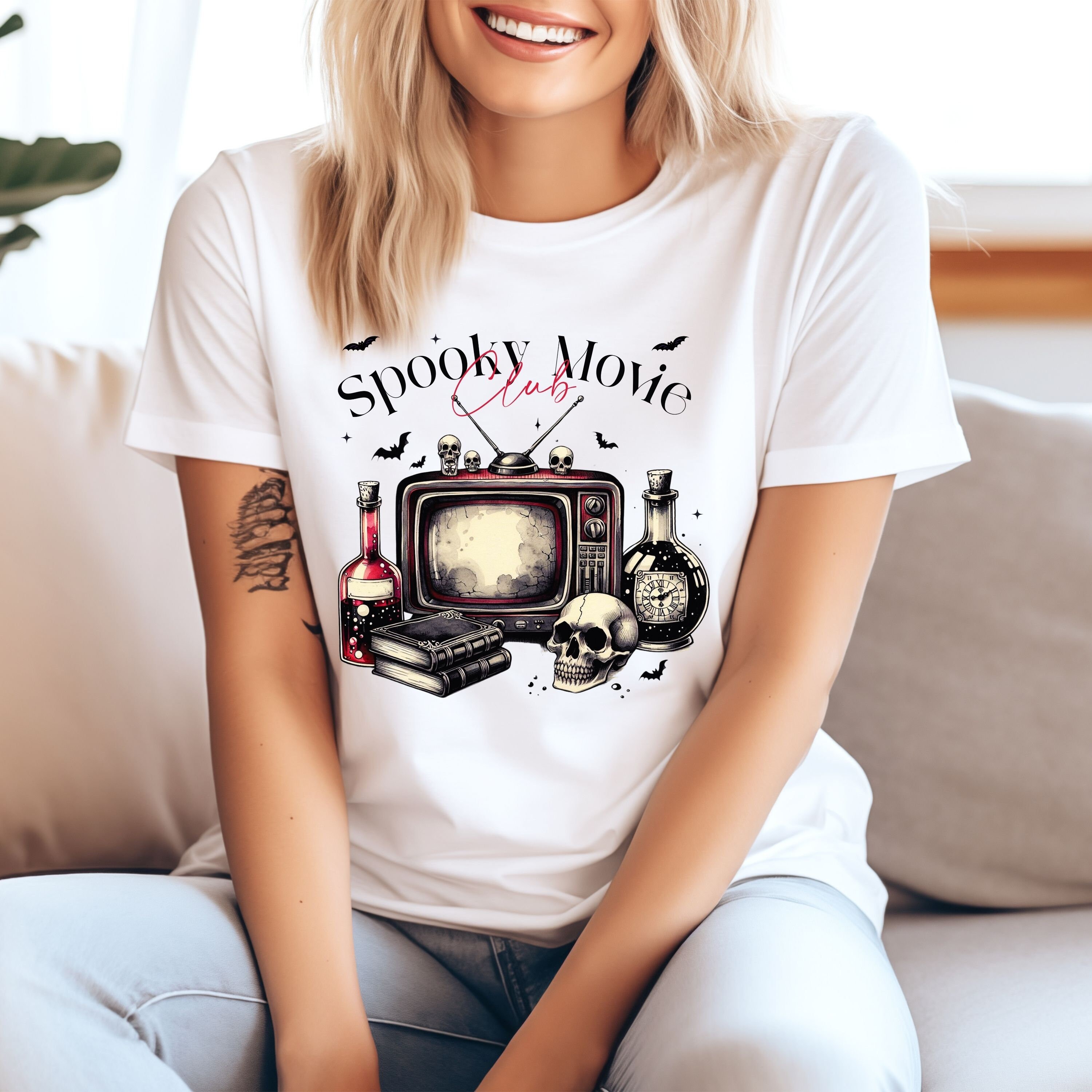 Spooky Movie Social Club PNG Funny Halloween Social Club Png Spooky ...