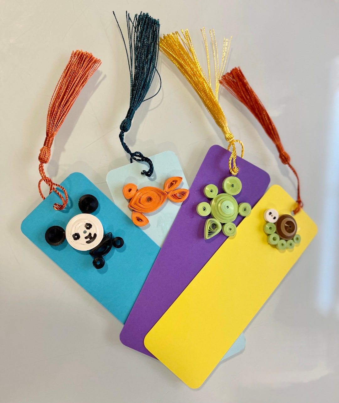Handmade Bookmarks - Name Tags - Goodie Bags - Birthday Party Favors ...