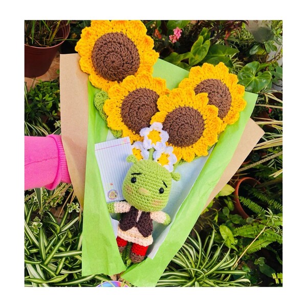 Shrek Bouquet - Etsy