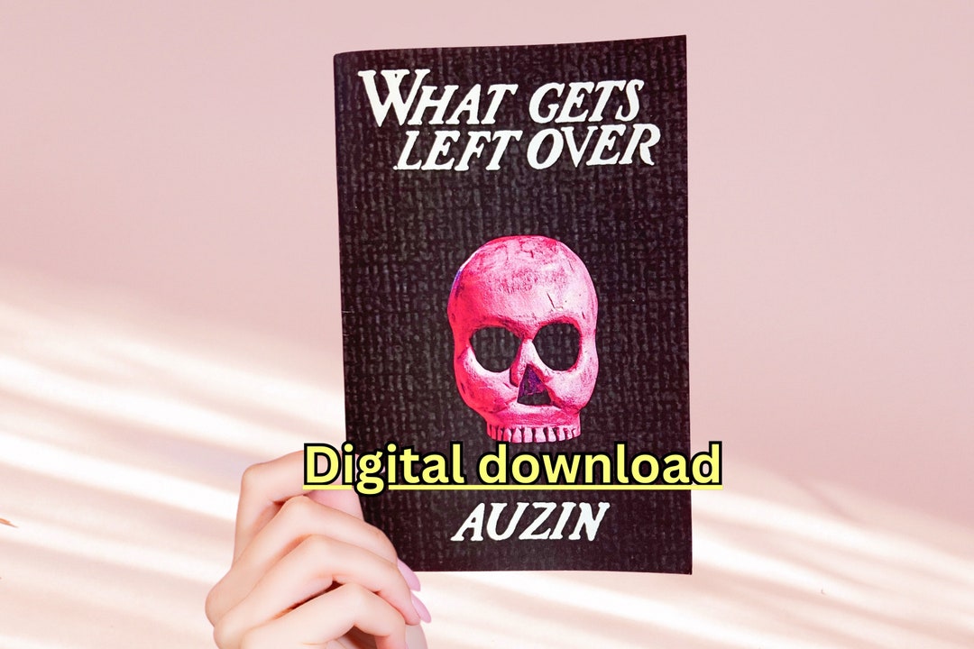 Poetry Zine: "what Gets Left Over" - Emo Poems Booklet (digital ...