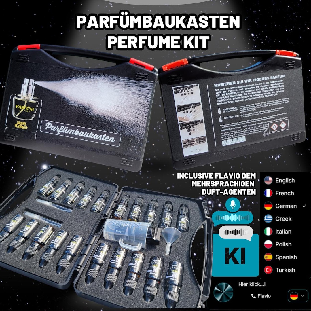 Perfume Kit Complete Set – Your Way to the Perfect Fragrance! UNISEX ...