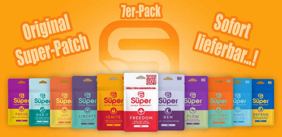 SUPERPATCH REM 7 PIÈCES dans un sachet zip - Etsy France