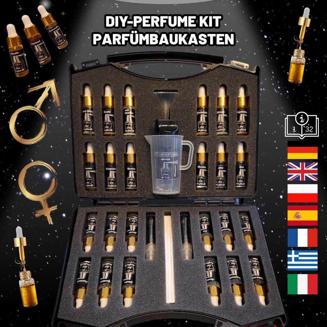 Perfume Kit – Create Your Own Perfume! -UNISEX- - Etsy