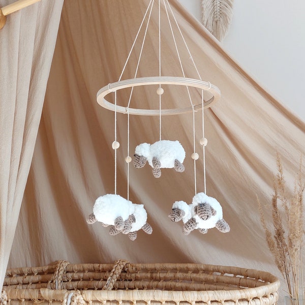 Sheep Mobile - Etsy