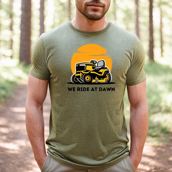 We Ride at Dawn Lawnmower - Etsy