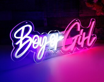 Gender Reveal Led - Etsy