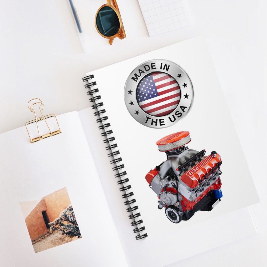 Chevrolet V8 Big Block Notebook Premium Design - Etsy