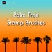 Palm Tree Stamp Brushes for Procreate, Procreate Stamp Brushes, Premium ...