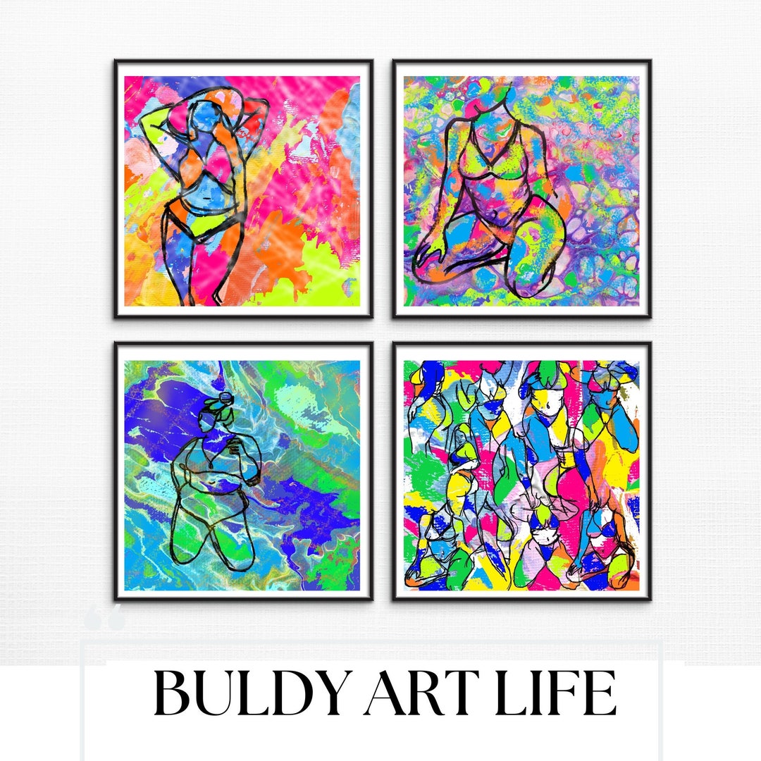 Line Art Woman Body Woman Body Wall Art Body Line Art Body Etsy